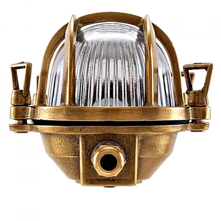 Bulkhead Lights Made of Brass.