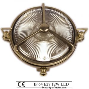 Ship lights. Made of brass
