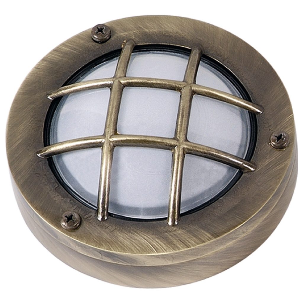 Oval bulkhead light.
