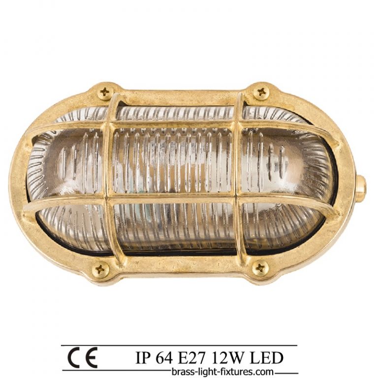 Wall Lights made of brass. Decorate the outside area with brass lights